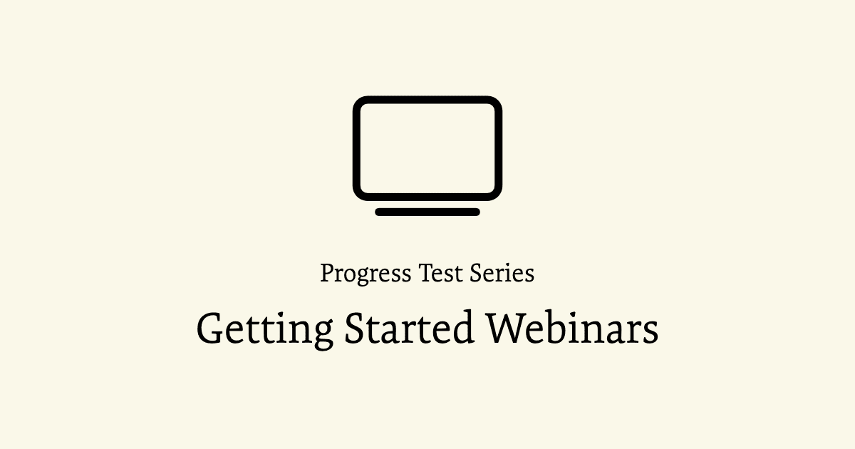 Getting Started Webinars - Training & Data Support - GL Education